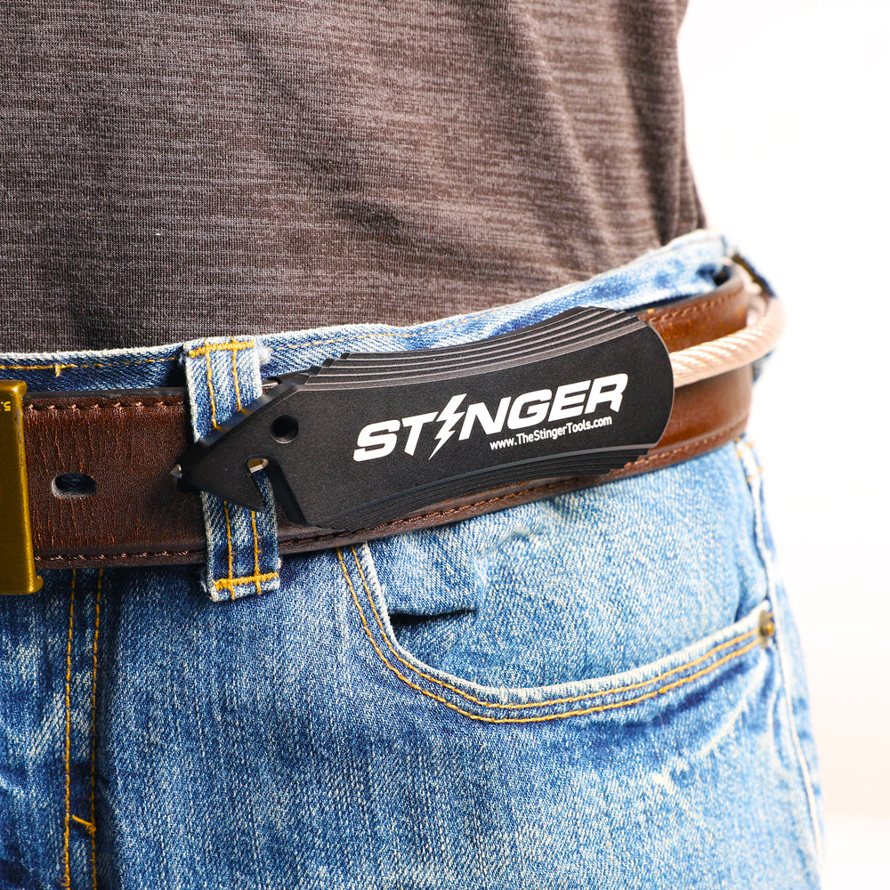 Stinger Concealed Carry Whip System: Car Emergency Tool with Seat Belt ...