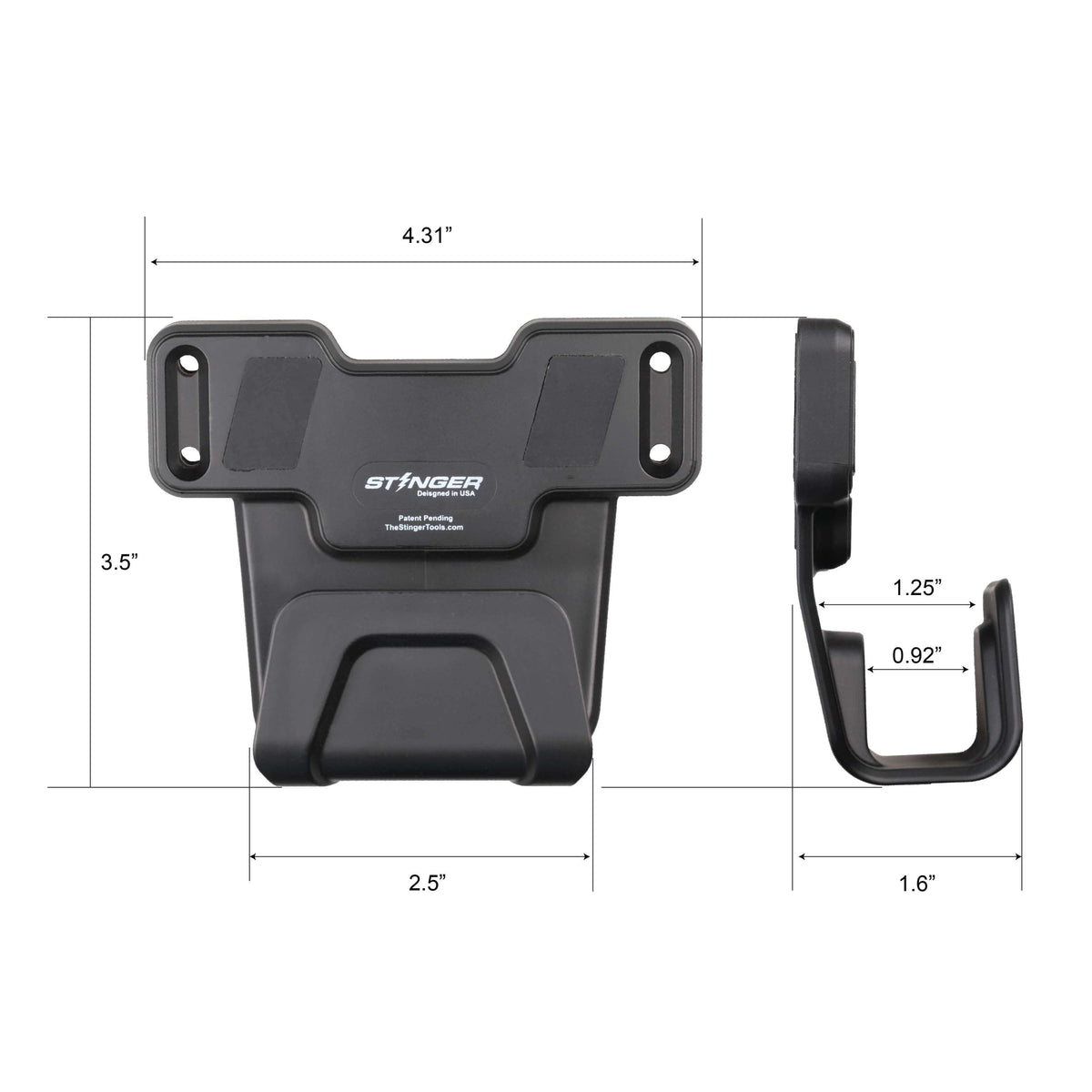 Stinger Magnetic Gun Mount with Trigger Guard Protection