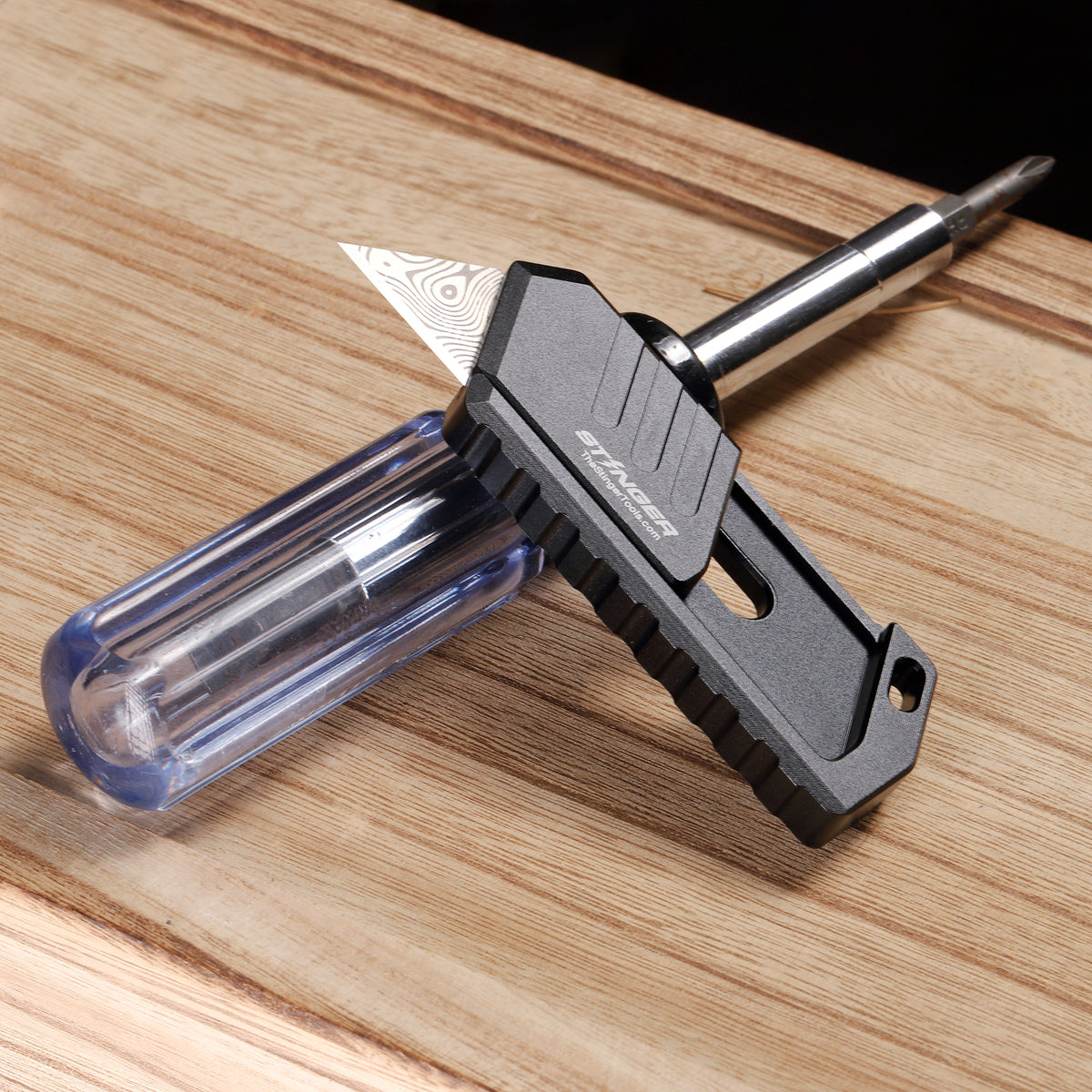 Stinger MagSlide Utility Knife, EDC, Bottle Opener, Emergency Glass Breaker