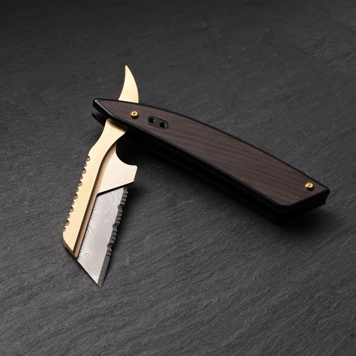 Stinger Vintage Straight Razor Style Utility Blade, Car Emergency ...