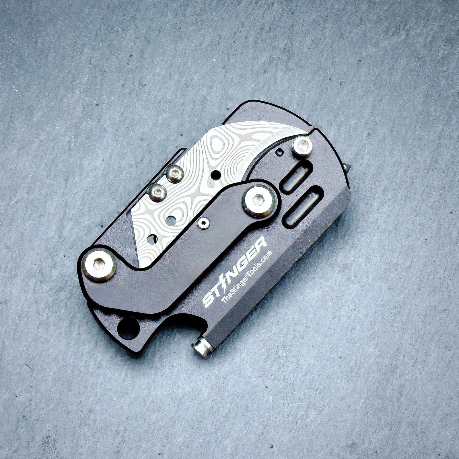 Stinger Dog Tag Blade, Folding Pocket Knife, Utility Knife, Car Window ...