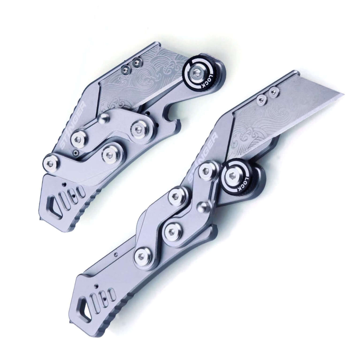 Home Products Stinger Godzilla Blade, Folding Pocket Knife, Utility ...