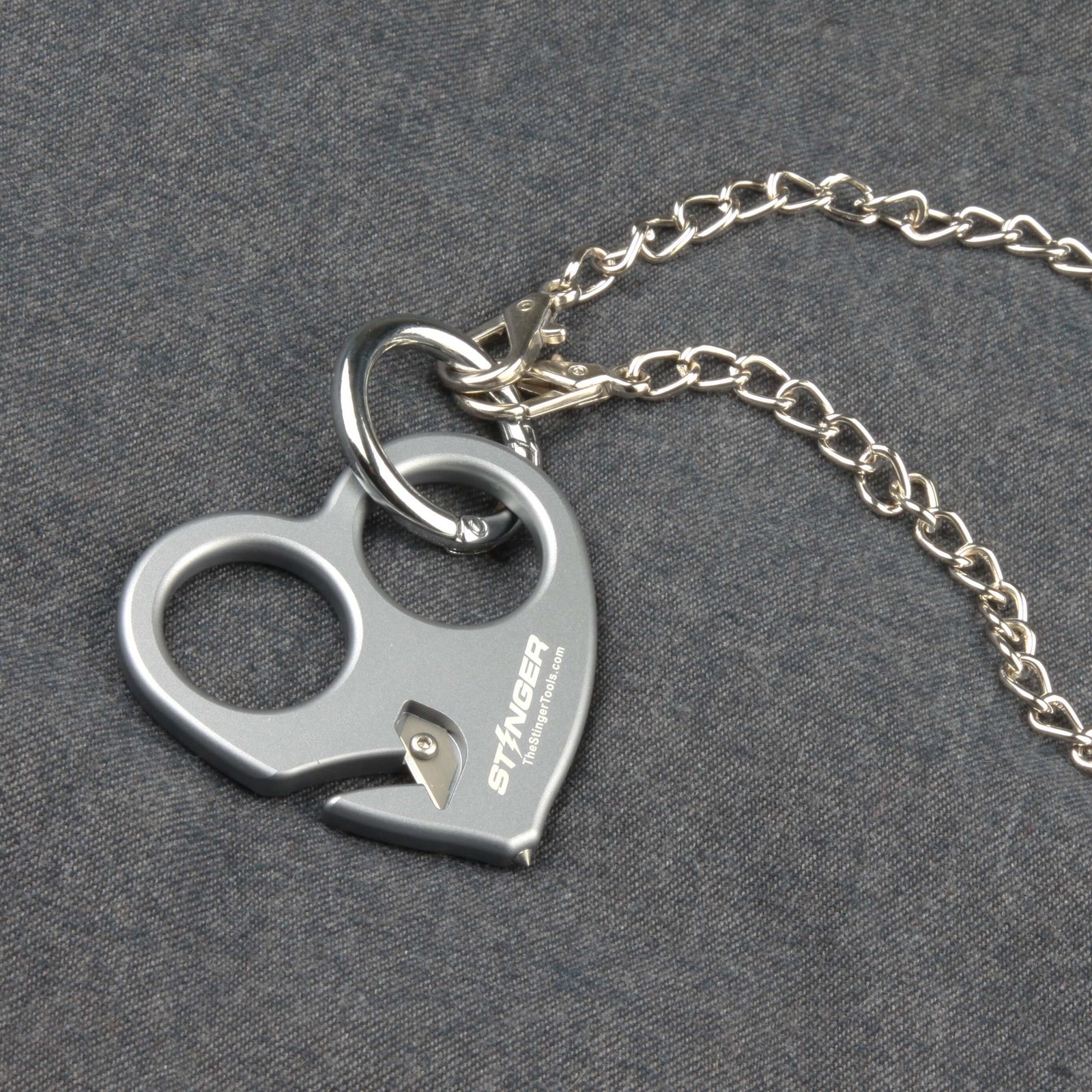 Sweetheart Heart Shaped Self-Defense Keychain & Car Emergency Tools