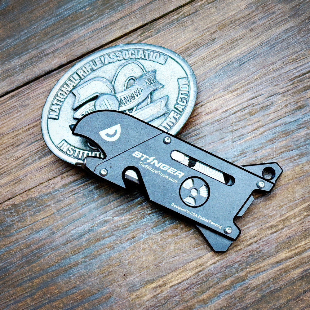 Stinger EDC Blade, Keychain Pocket Knife, Utility Knife, Car Window Braker