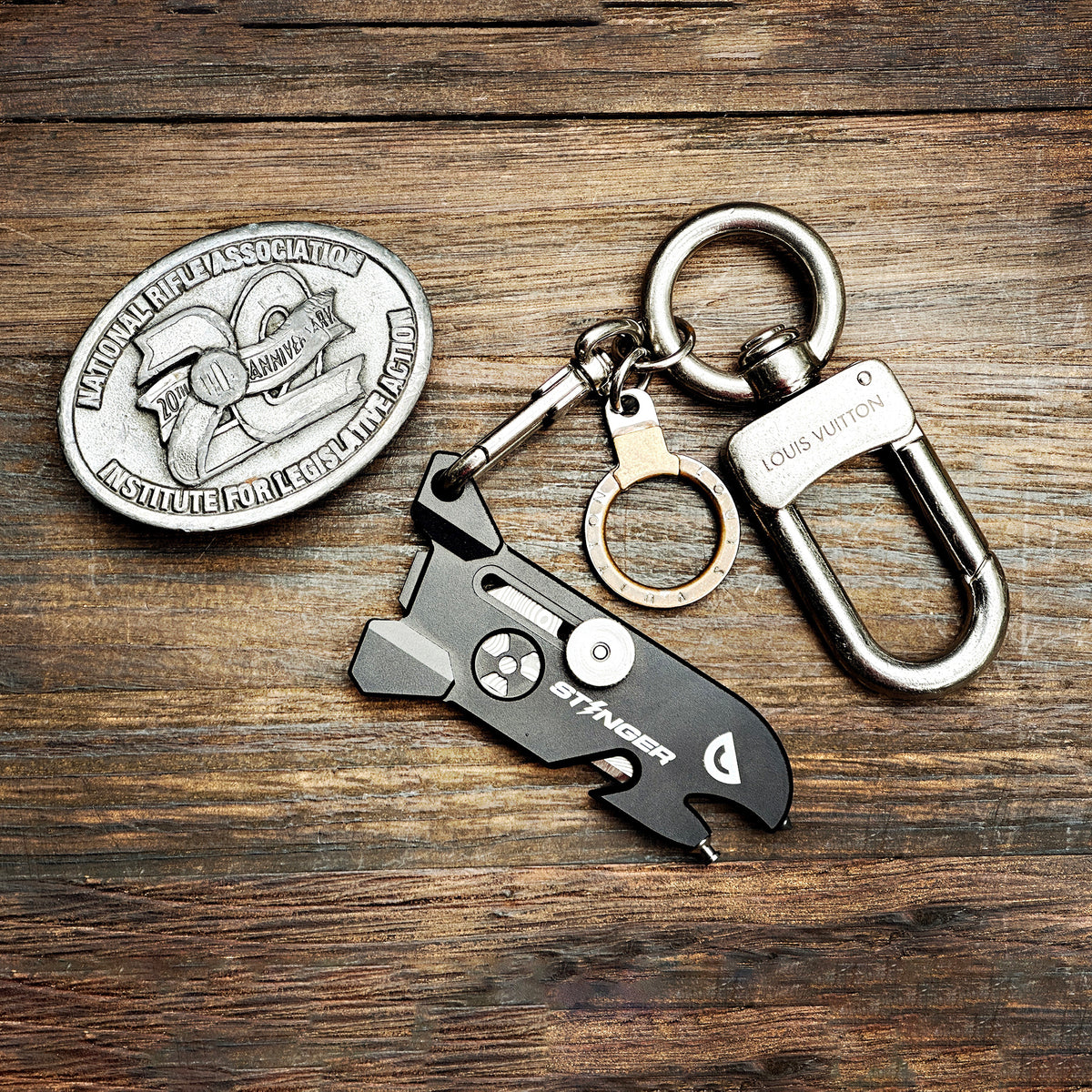 Stinger EDC Blade, Keychain Pocket Knife, Utility Knife, Car Window Braker