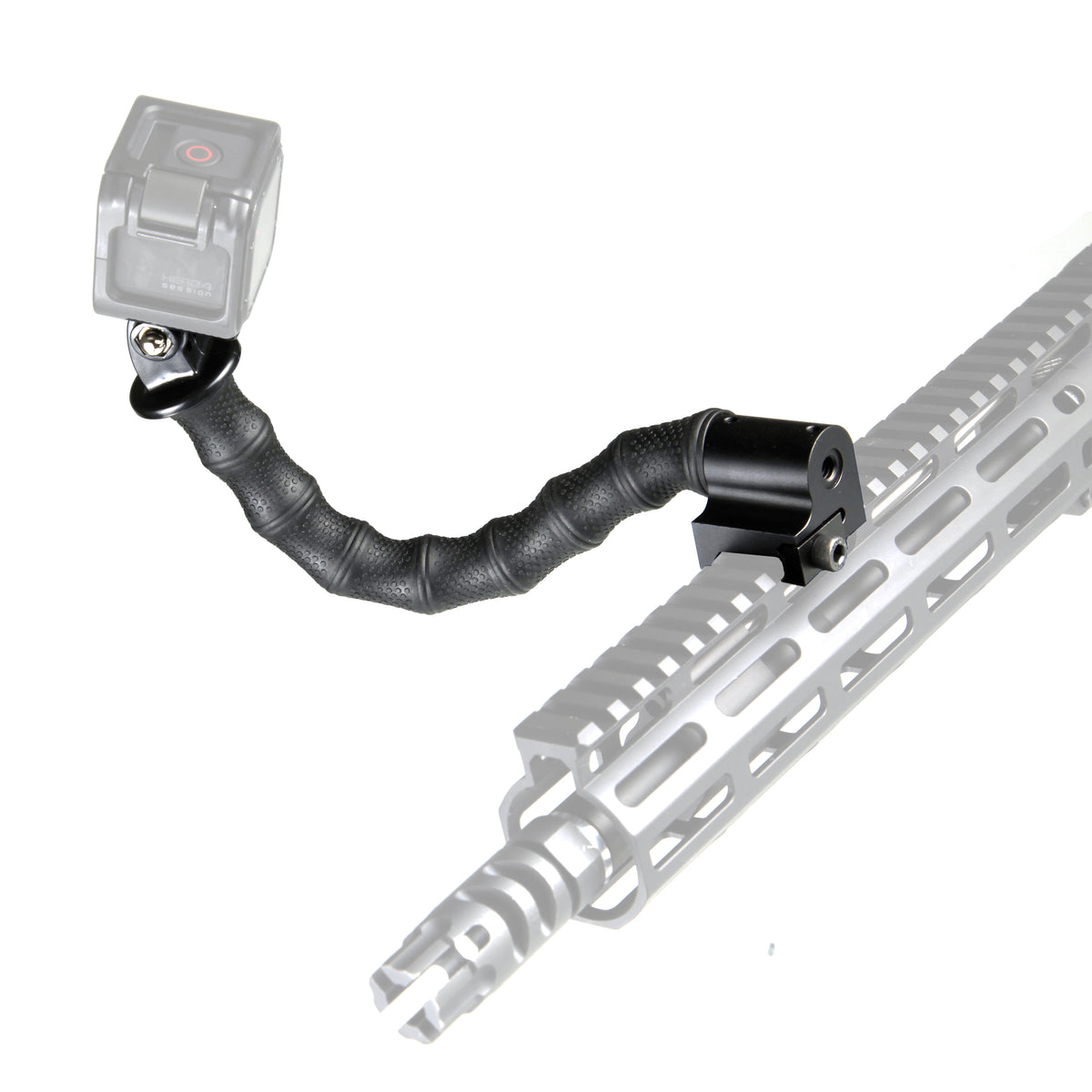 Python Action Camera Flexible Arm and Rail Mount For Picatinny and ...