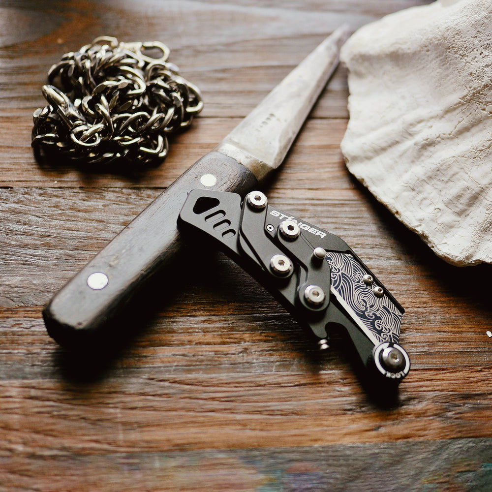 Godzilla Blade, Folding Pocket Knife, Utility Knife, Car Window Braker