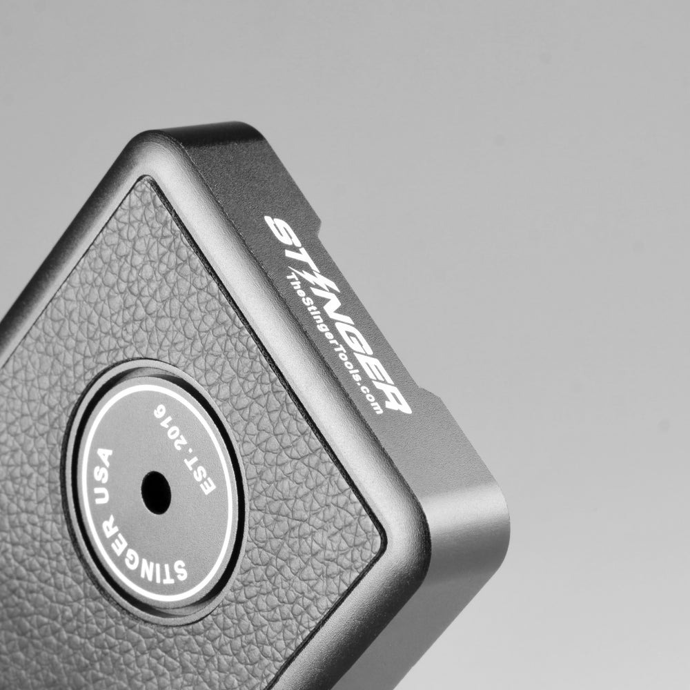 Stinger Aluminum Minimalist Wallet / Card Holder / Personal Alarm