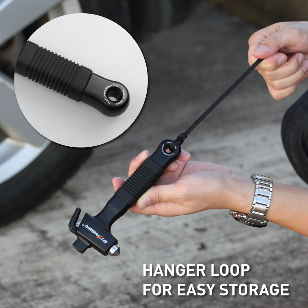 Stinger Super Duty Car Emergency Escape Hammer, Seatbelt Cutter