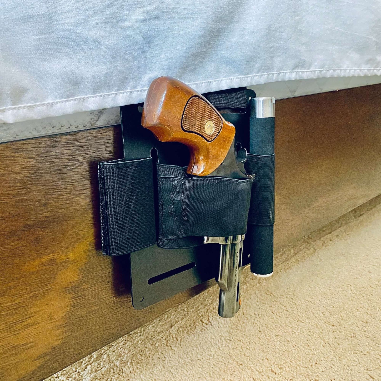 Stinger Bedside Gun Holster, Mattress Holster, Gun Holder